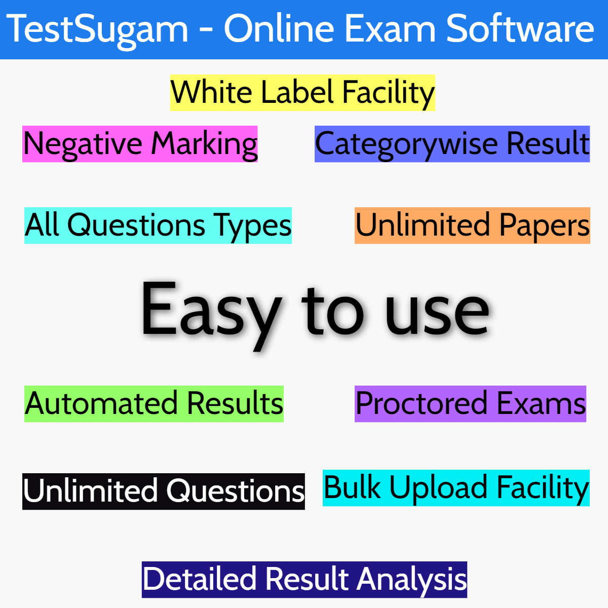 Test Sugam - Best Online Exam Software